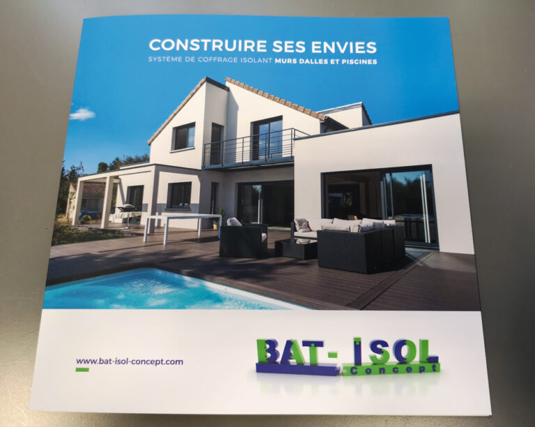 Elaboration and manufacturing of a leaflet for BAT-ISOL - Déclic Communication